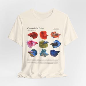Trendy Betta Fish Shirt, Colors of the Betta T-shirt, Ocean Life Tee ...