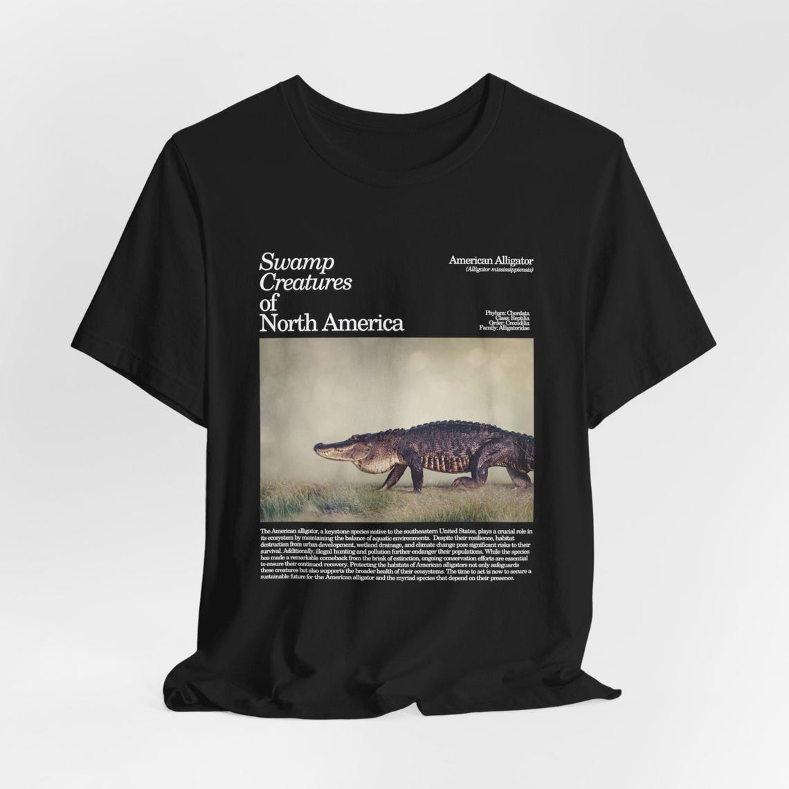 Trendy Alligator Shirt, Swamp Creature Shirt, Animal Shirt, Nature ...