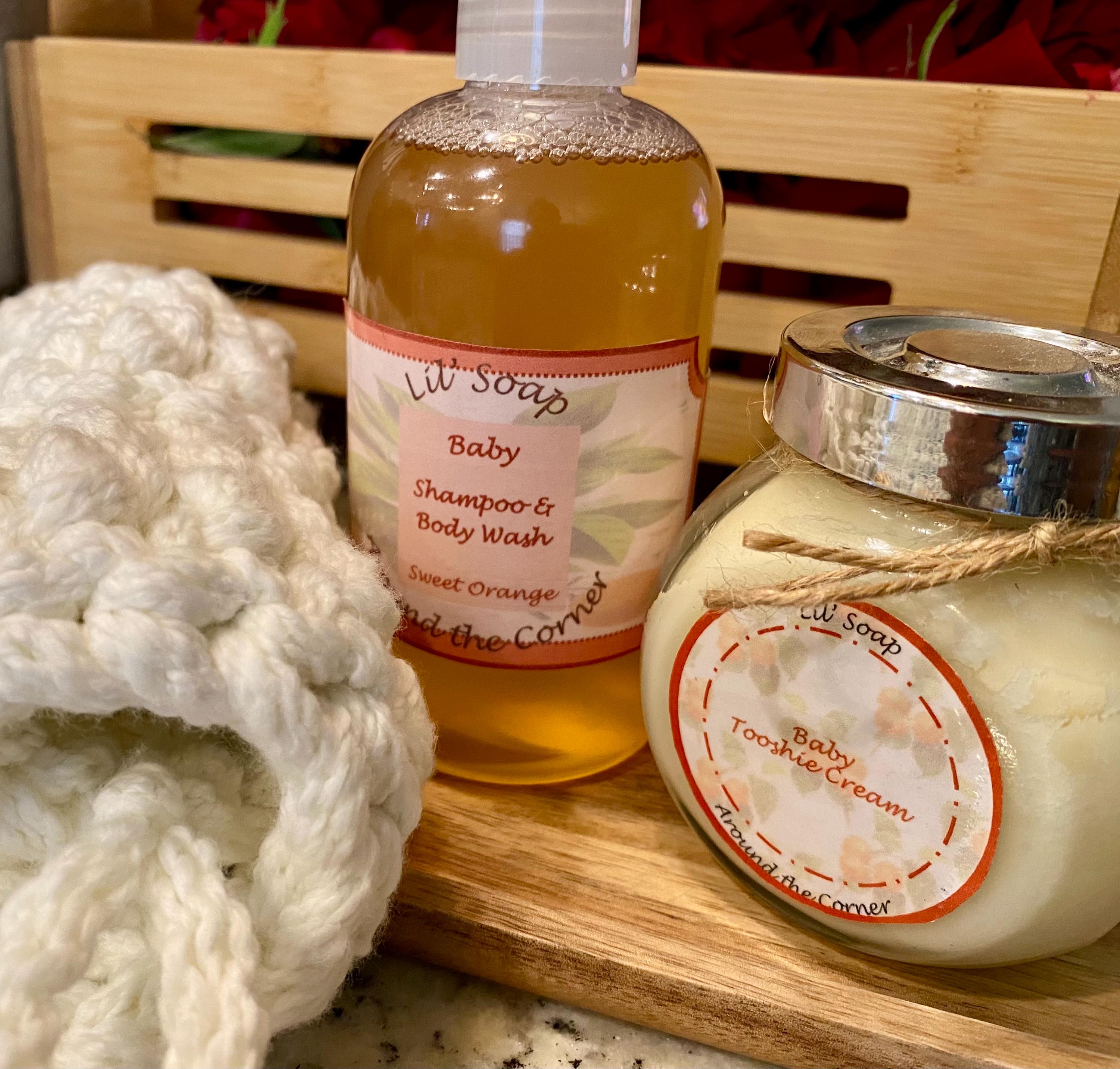 Baby Tooshie Cream & Shampoo/body Wash - Etsy