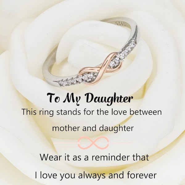 To My Daughter Ring - Etsy
