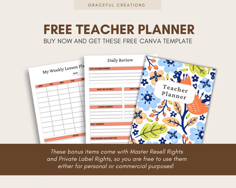 Editable Kids Planner Bundle, Homeschool, ADHD, Chore Chart (digital ...
