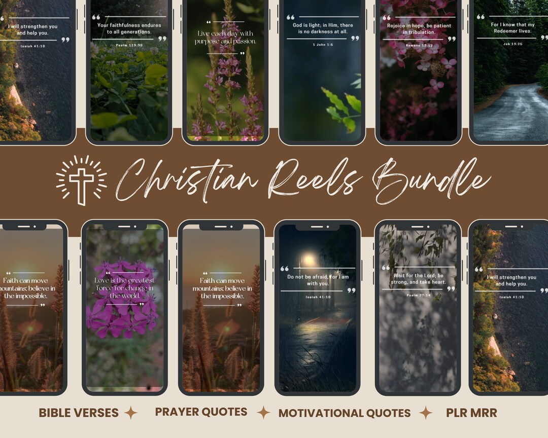 300 Christian Reels, Bible Quotes, Inspirational Reels, Inspirational ...