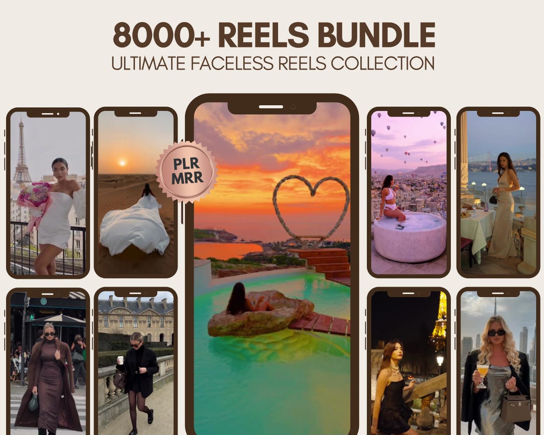 8000+ Faceless Reels, Aesthetic Reels, Faceless Marketing, Faceless ...