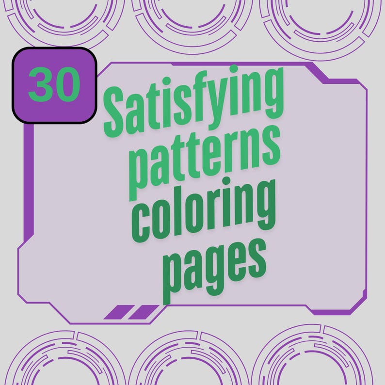 Printable Satisfying Patterns Coloring Pages | Relaxing Anti-stress ...