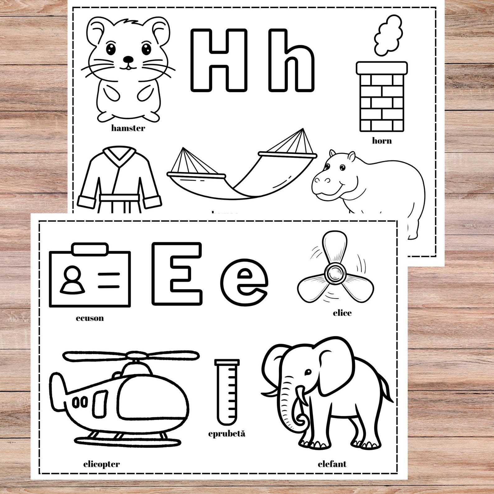 Alfabet Roman – Pagini De Colorat | Romanian Alphabet Coloring Pages ...