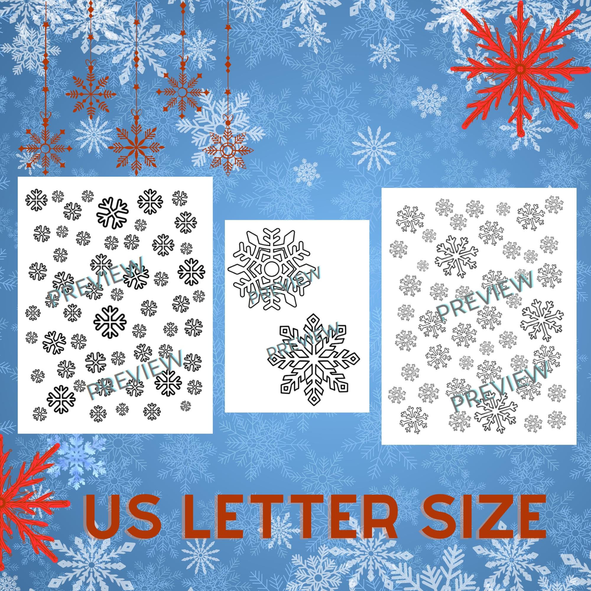Printable Snowflake Coloring Pages Coloring for Kids Coloring for ...