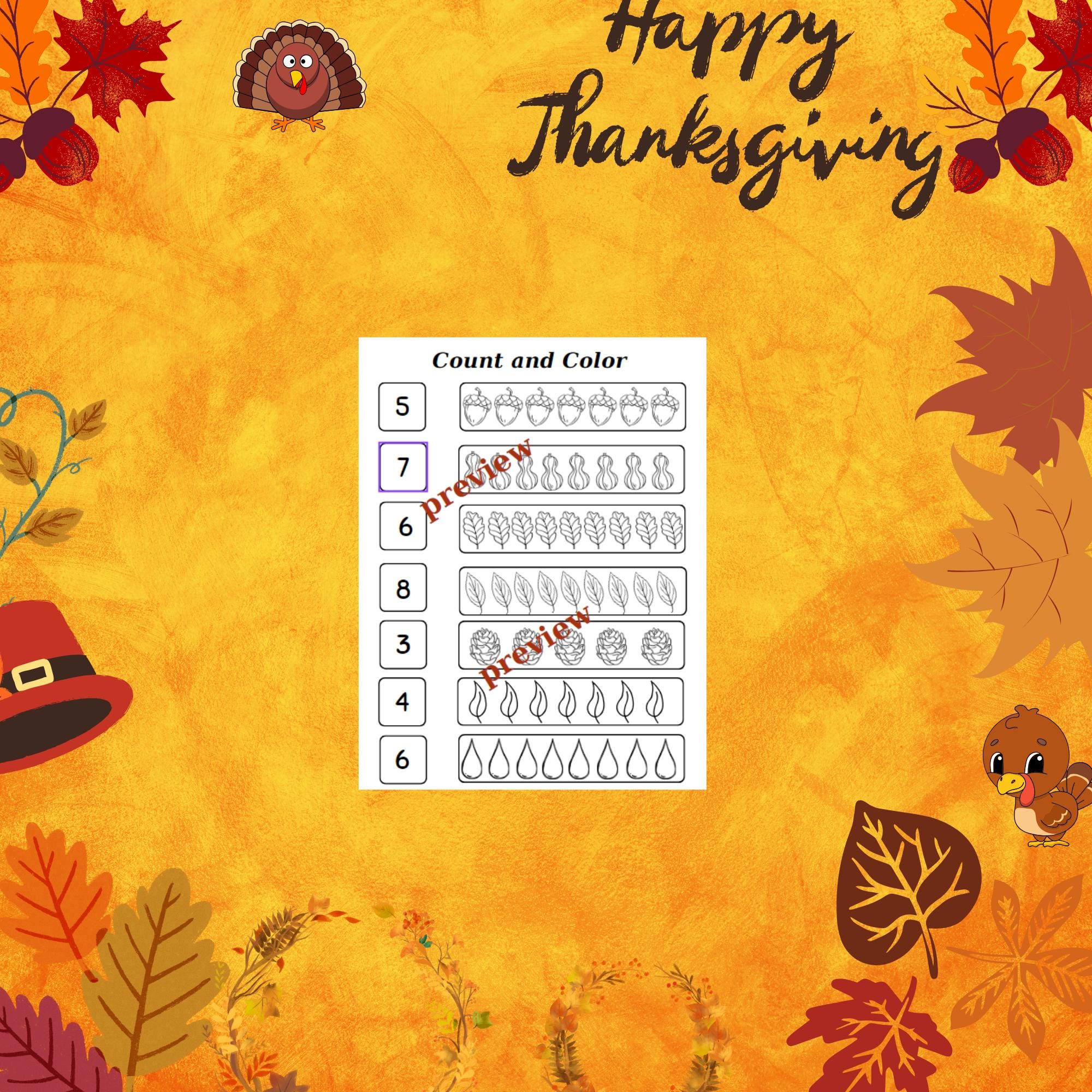Thanksgiving Printable Activity Pages, Thanksgiving Activities ...