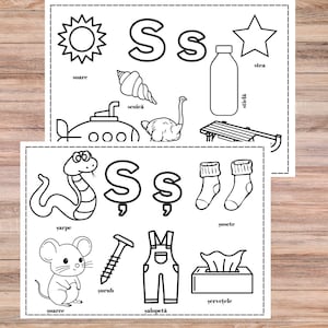 Alfabet Roman Pagini De Colorat PDF – Romanian Alphabet Printable for ...