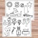 Alfabet Roman – Pagini De Colorat | Romanian Alphabet Coloring Pages ...