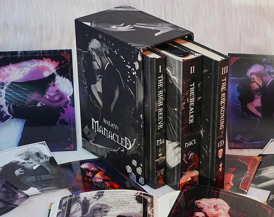 Manacled Book Limited Edition Black Hardcover With Exclusive Posters ...