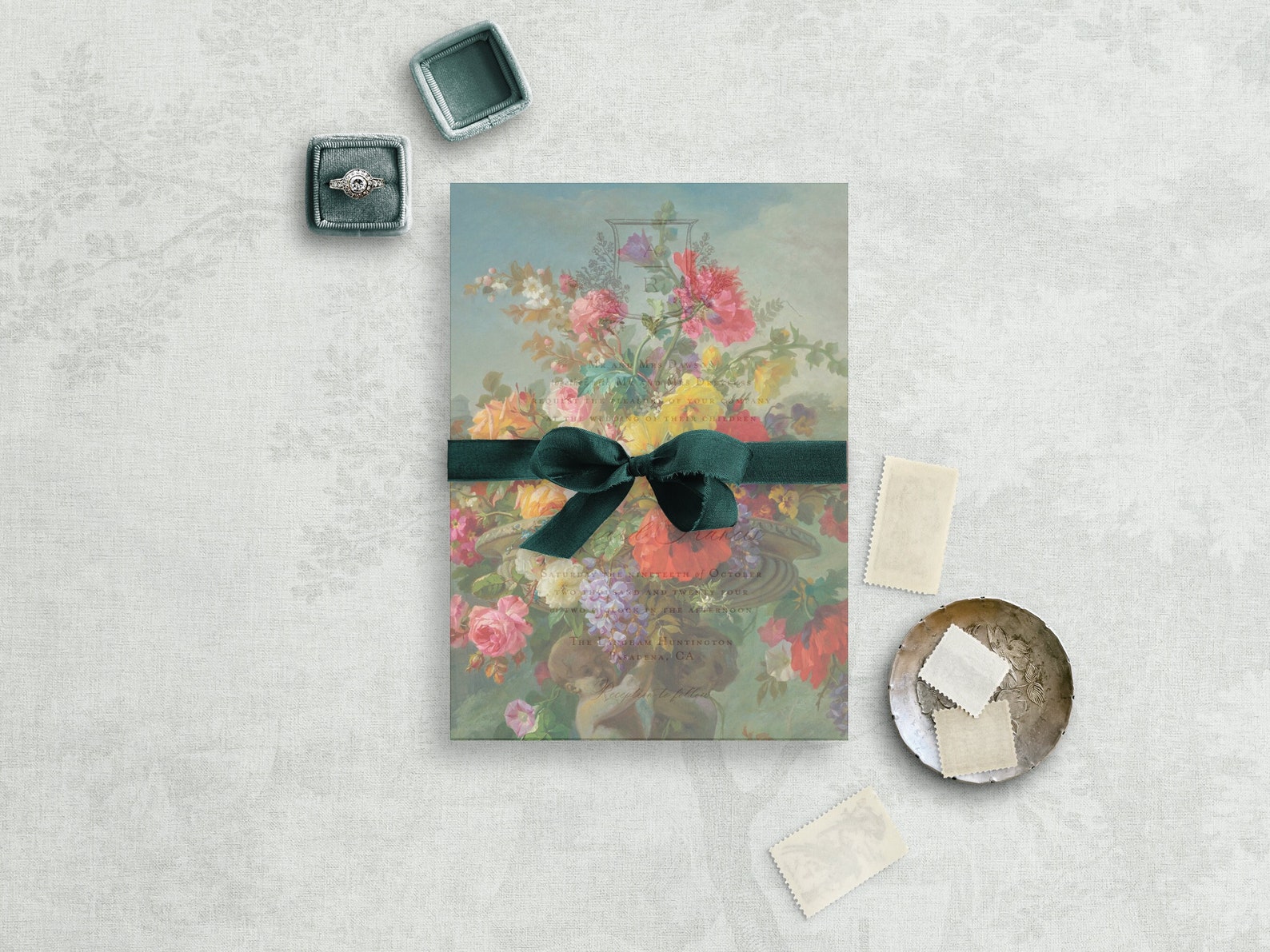 Printable Wedding Vellum Overlay, Invitation Overlay, 5x7 Invitation ...