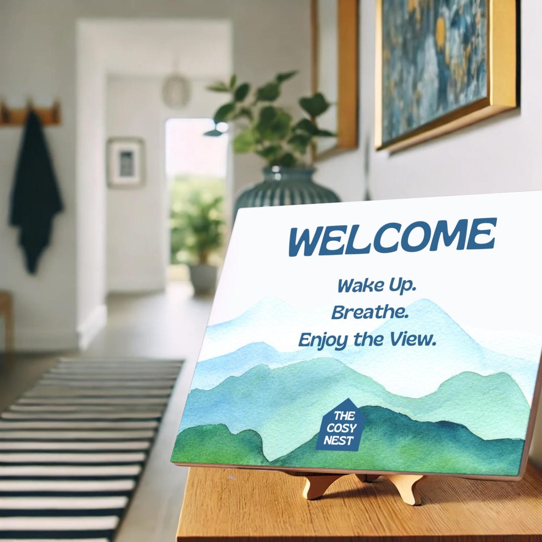 Personalized Airbnb Welcome Sign, Rental House Sign, Vacation Home ...