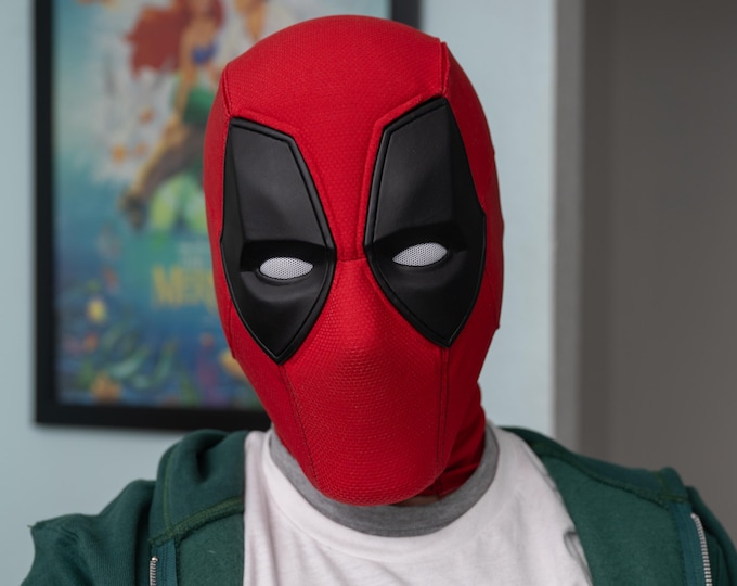 Screen Quality Deadpool Style Cosplay Mask W/ Magnetic Expressions - Etsy
