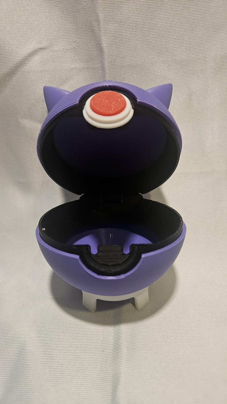 Functional Gengar Inspired Pokeball - Etsy