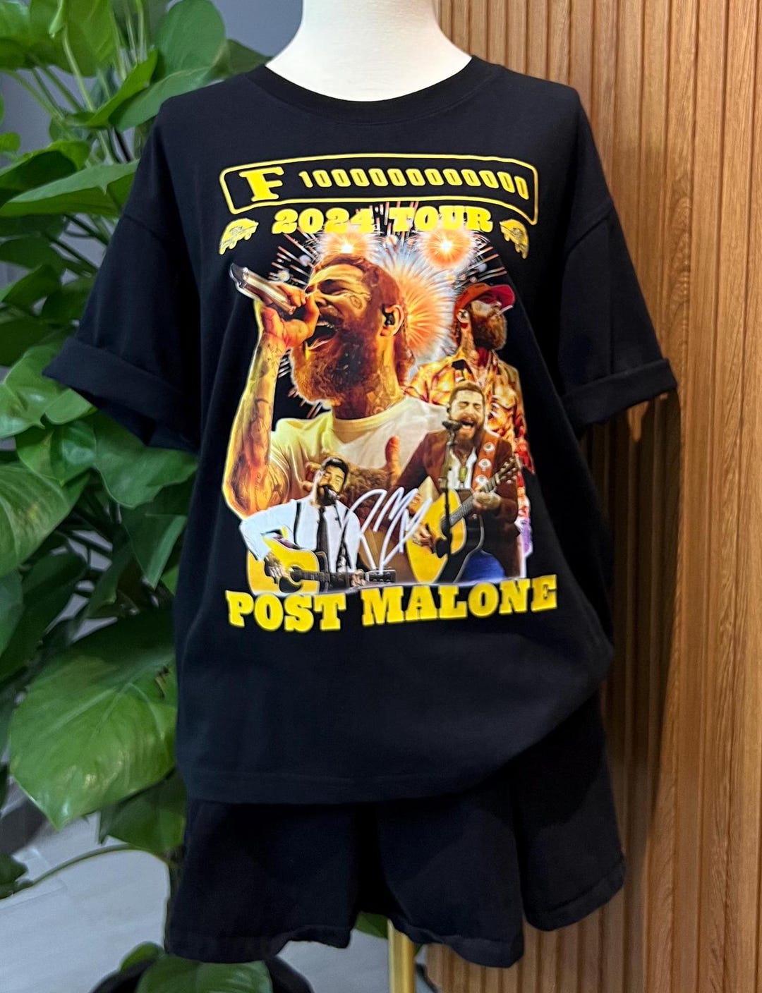 Malone F1 Trillion Tour Shirt, Retro Post Malone Shirt Vintage 90s ...