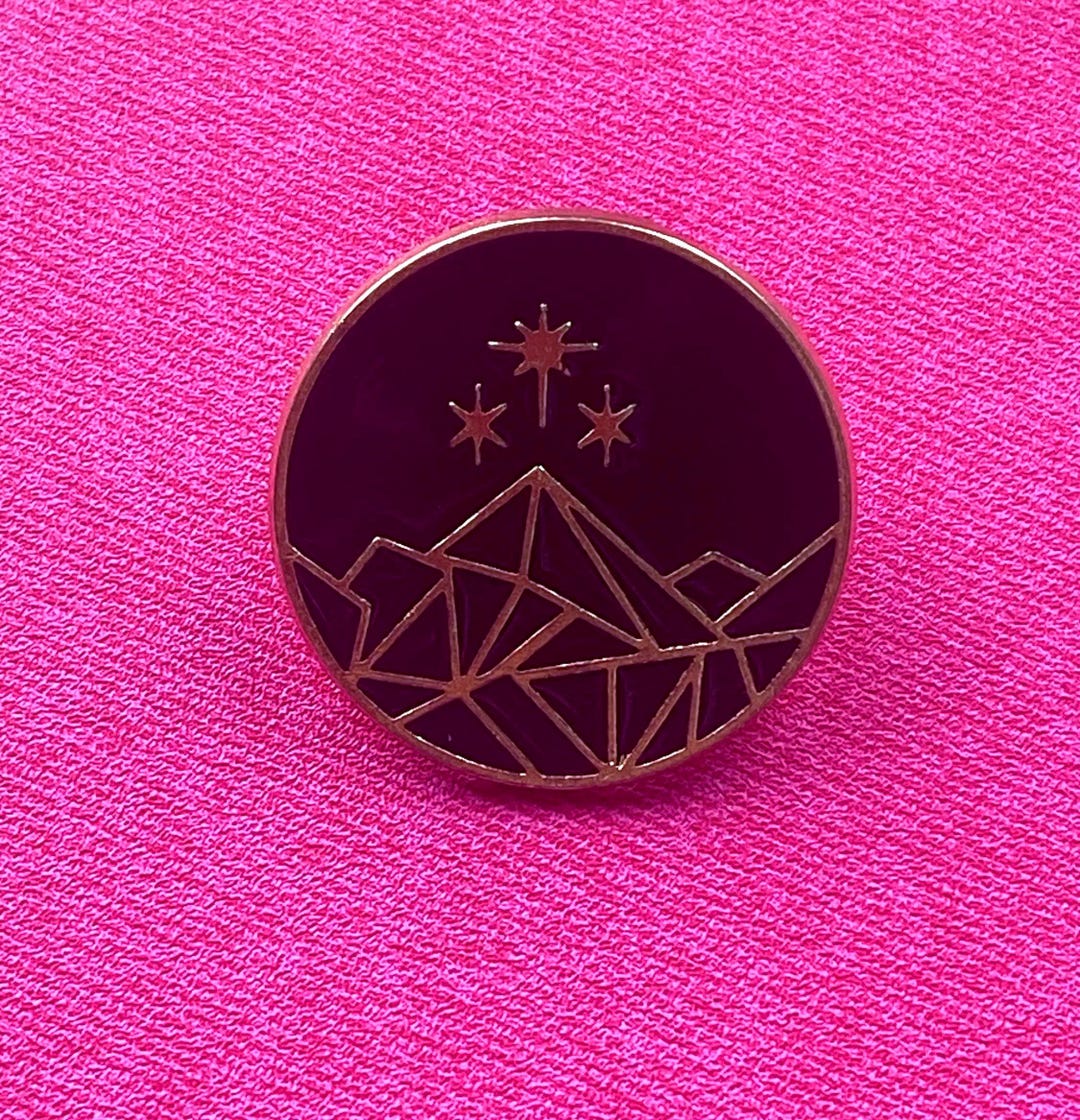 ACOTAR Night Court Enamel Pin Romance Fantasy Reader A Court of Thorns ...