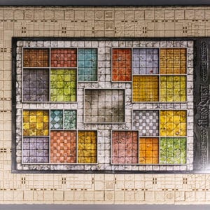 Modular Dungeon Board With Walls for Tabletop Games – Heroquest ...