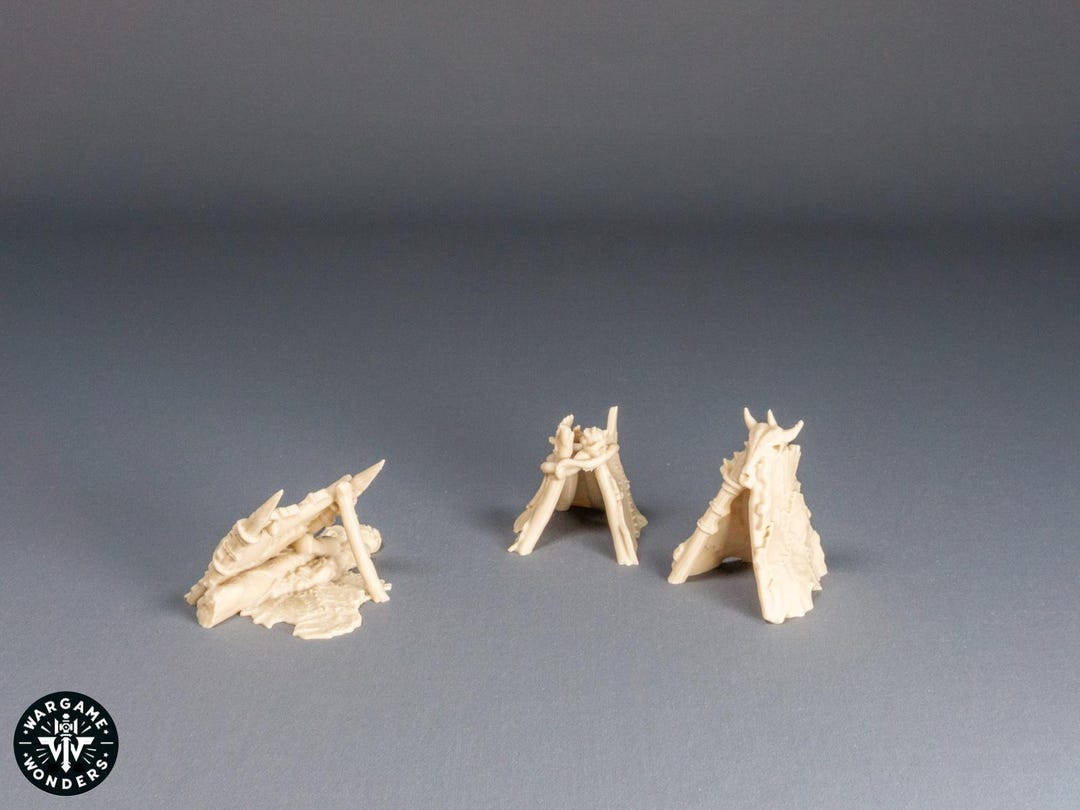 Orc Camp Kingdom of Azragor of the Orcs - Etsy