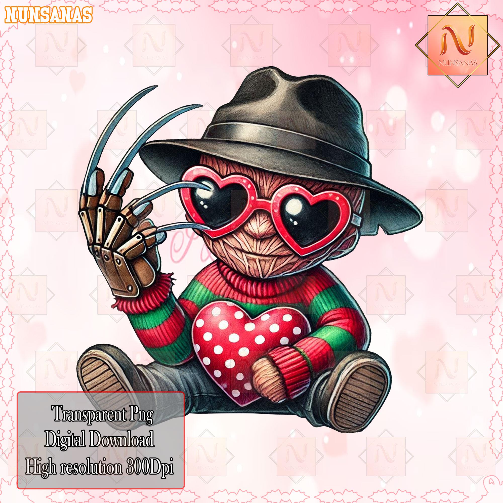Nightmare Valentine Png, Valentine's Day Png, Bonus 20 Designs ...