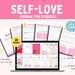 Digital Self Love Journal for Students,plr Resell,positive Affirmations ...