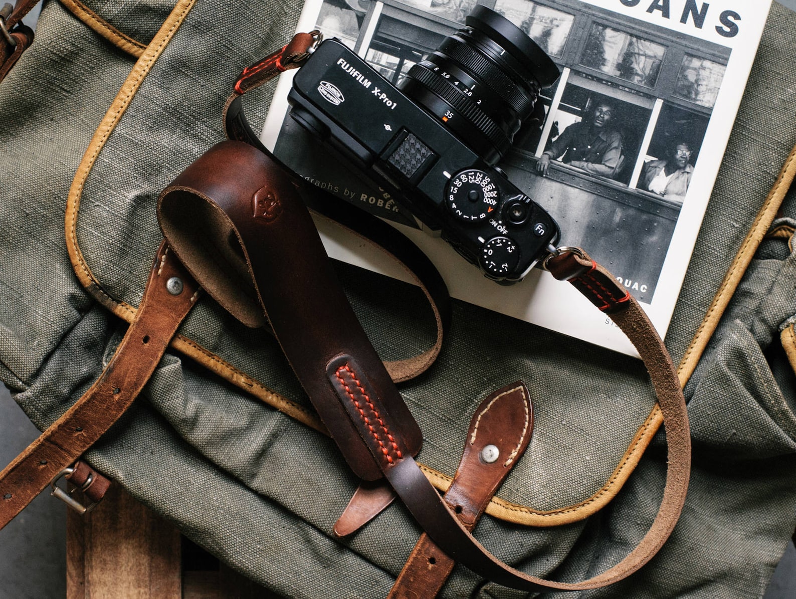 Handmade Leather Camera Strap: Camera Strap for Digital and Film ...