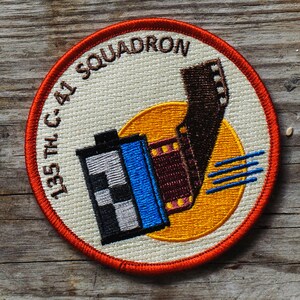 C-41 Film Squadron Embroidered Patch - Etsy