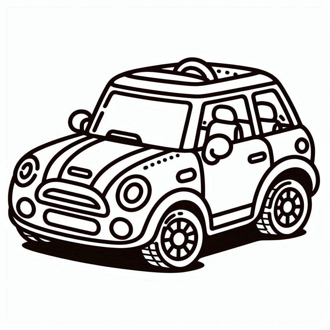 Color Your Dream Car Coloring Book for Kids Fun Coloring Coloring ...