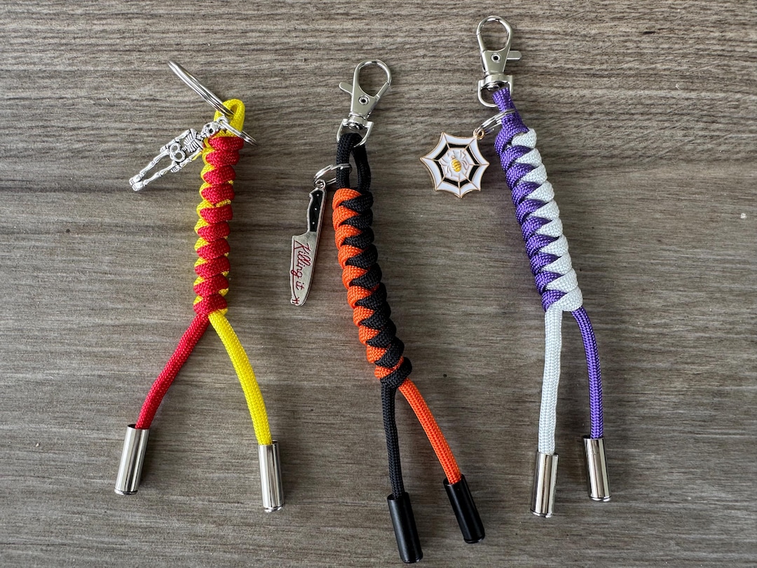 Spooky Halloween Paracord Decorations for Kids - Backpacks Ideas! - Etsy