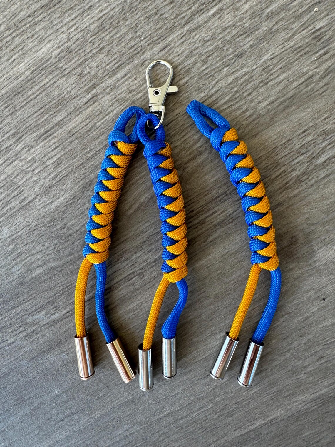 Pick Your 3 Small Decorative Paracord Keychains. Perfect for Keychains ...