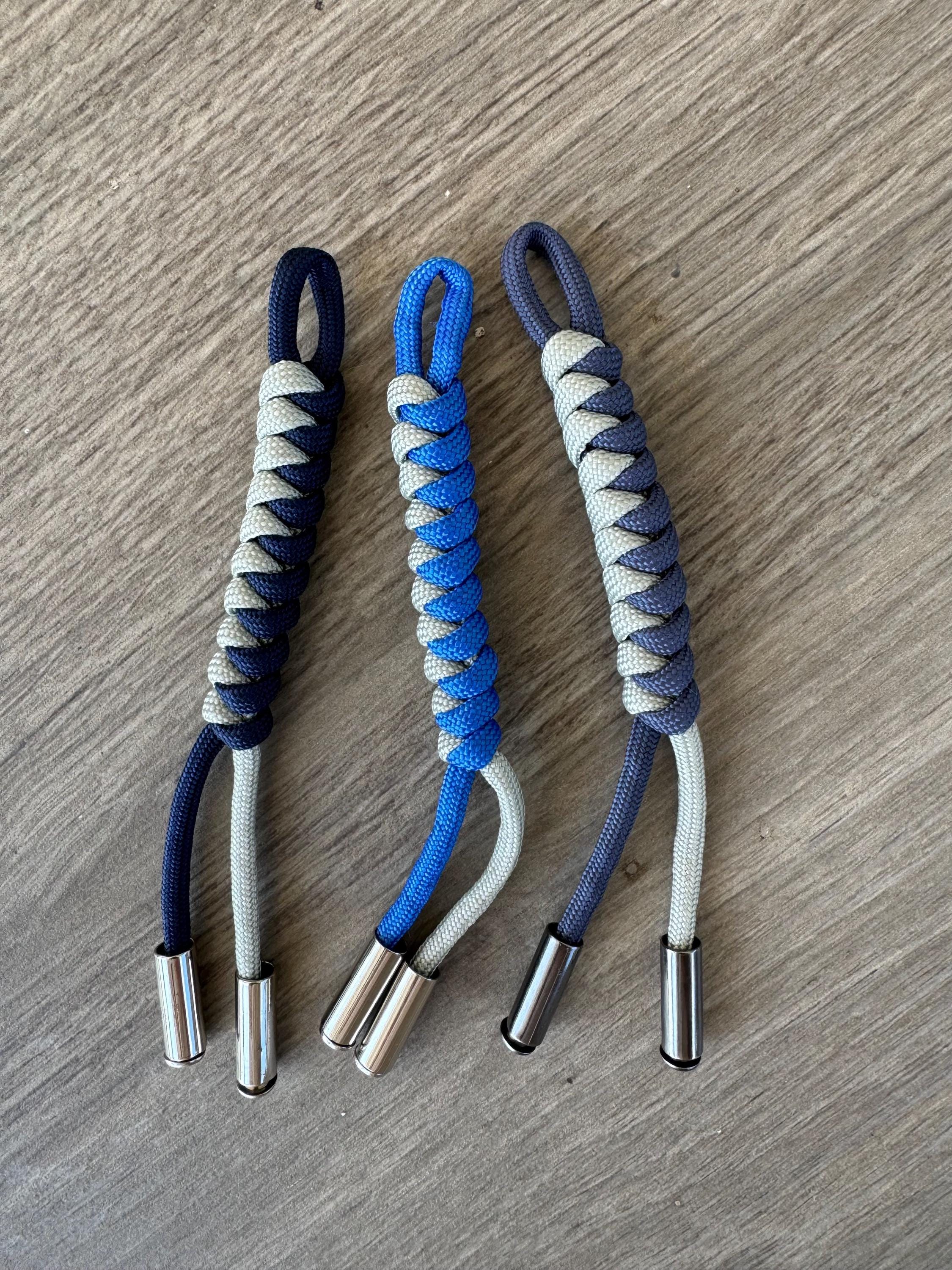 Pick Your 3 Small Decorative Paracord Keychains. Perfect for Keychains ...