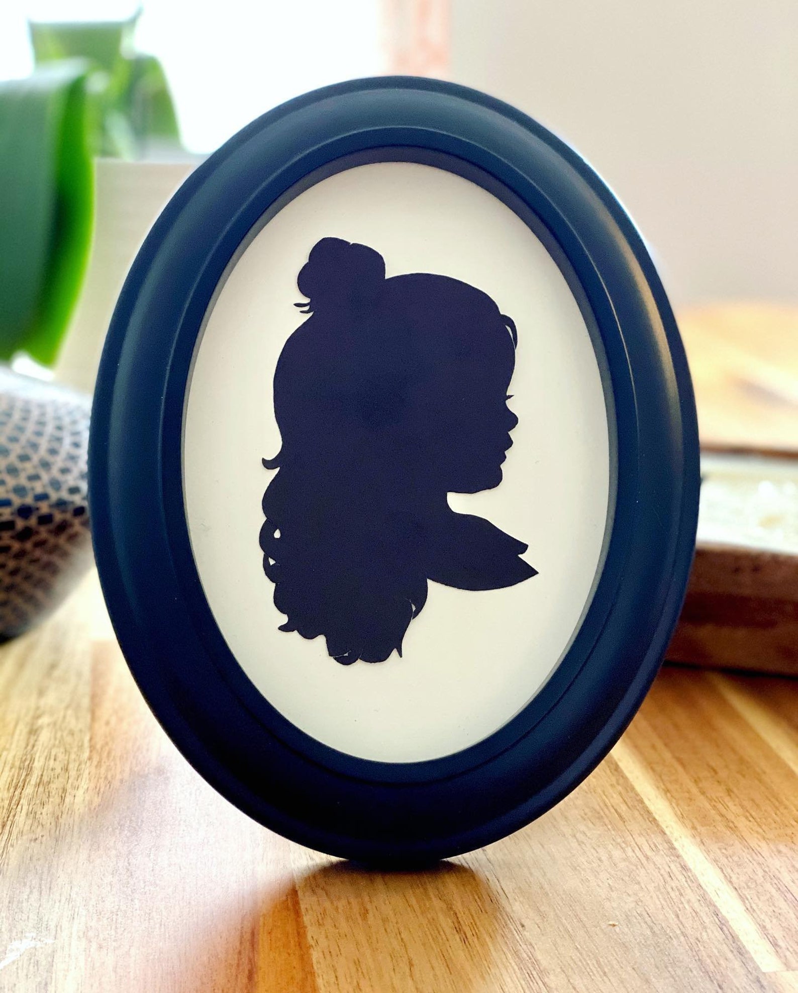 Hand Cut Original Framed Silhouette by Master Silhouette Artist Karl ...