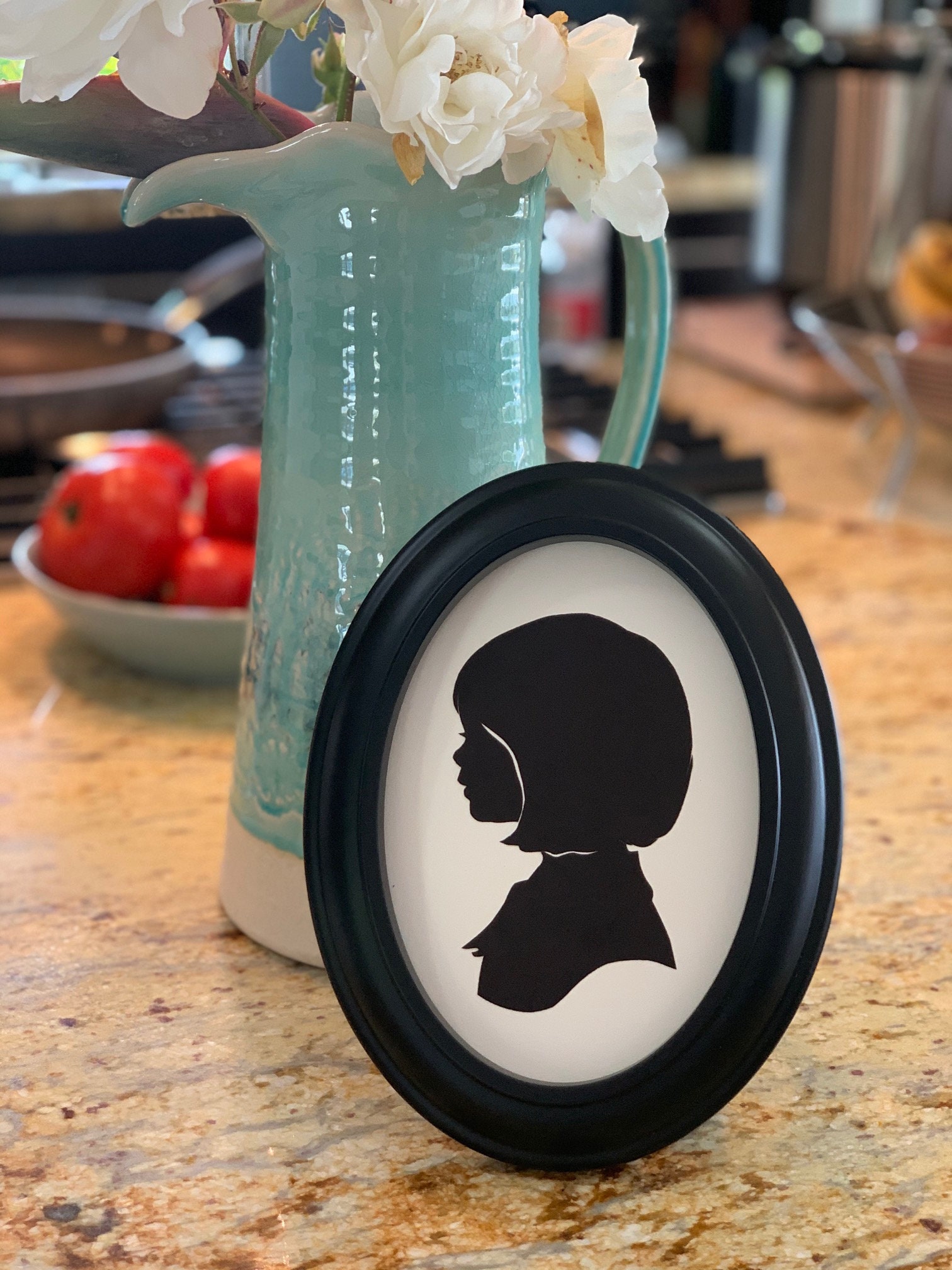 Hand Cut Original Framed Silhouette by Master Silhouette Artist Karl ...