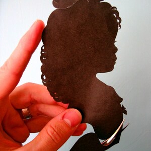 Hand Cut Original Silhouette by Master Silhouette Artist Karl Johnson ...