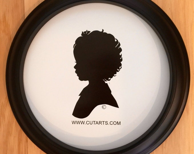 Custom 8 Round Picture Frame Free Shipping | Etsy