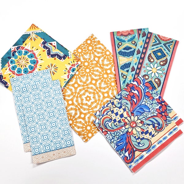 Geometric Napkins - Etsy