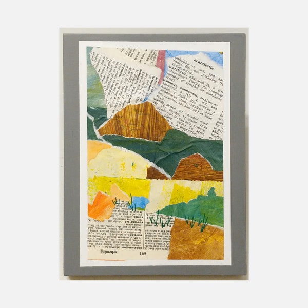 Torn Paper Collage - Etsy
