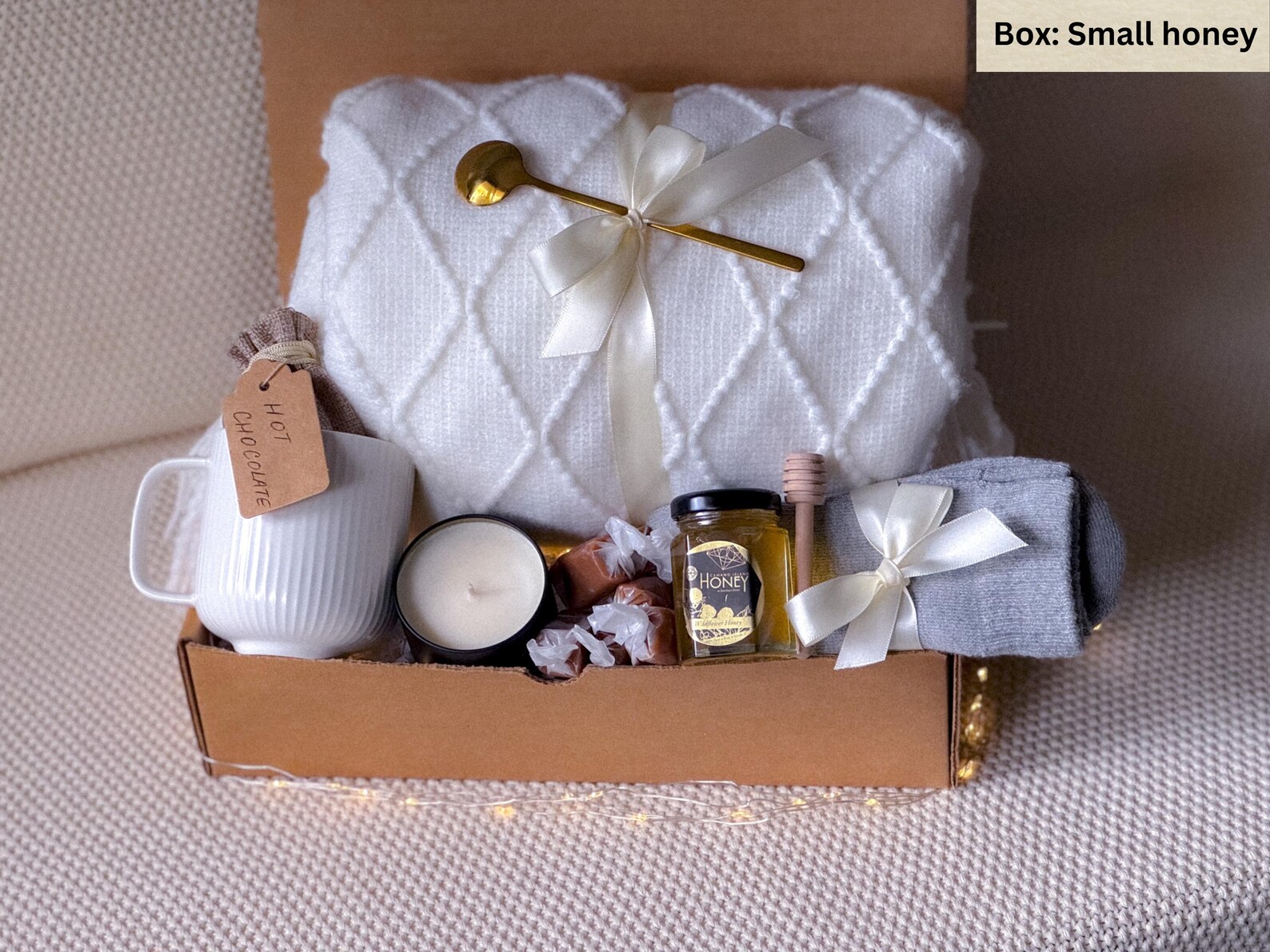 Surgery Recovery Gift Box: Blanket, Journal & Honey - Etsy