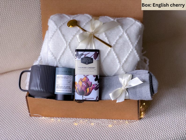 Surgery Recovery Gift Box: Blanket, Journal & Honey - Etsy