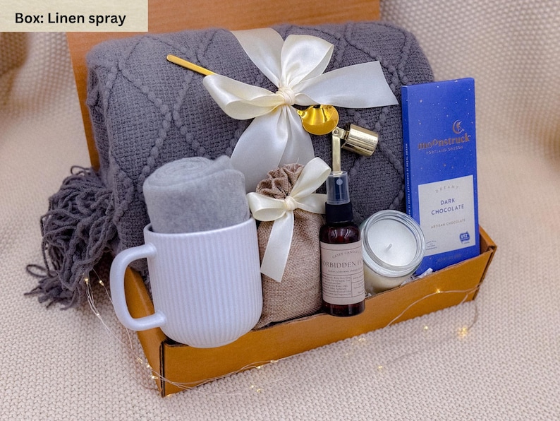 Nurses Day Gift Box, Cozy Spa Basket, Relaxation Care Package - Etsy