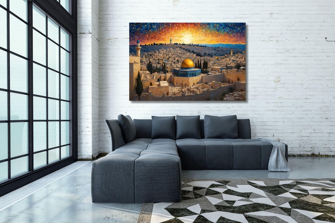 Masjid Al Aqsa Poster Art Canvas Print,masjid Al Aqsa Wall Art ...