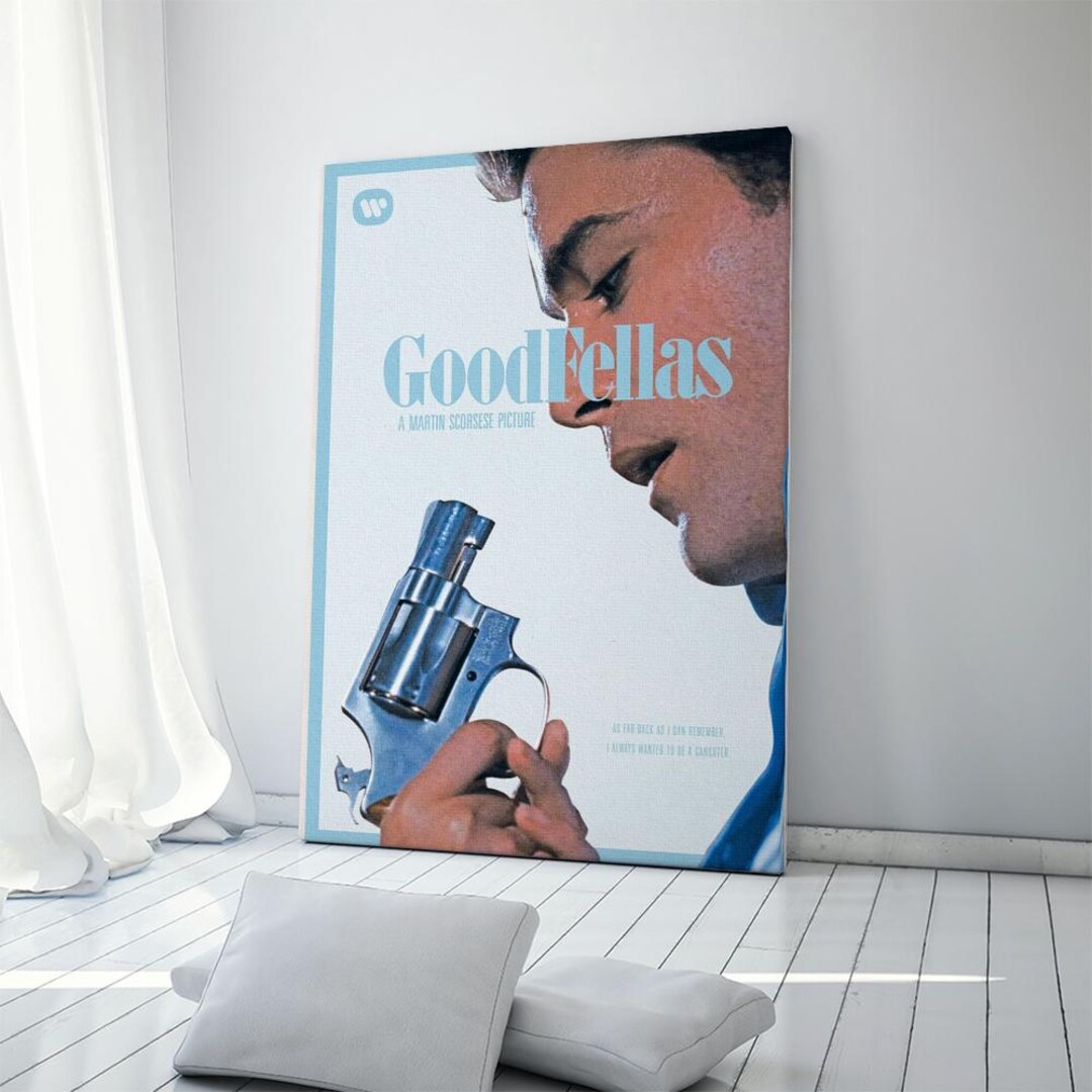 Goodfellas,movie Poster,wrapped Frame Canvas Poster,home Decor,wall Art ...