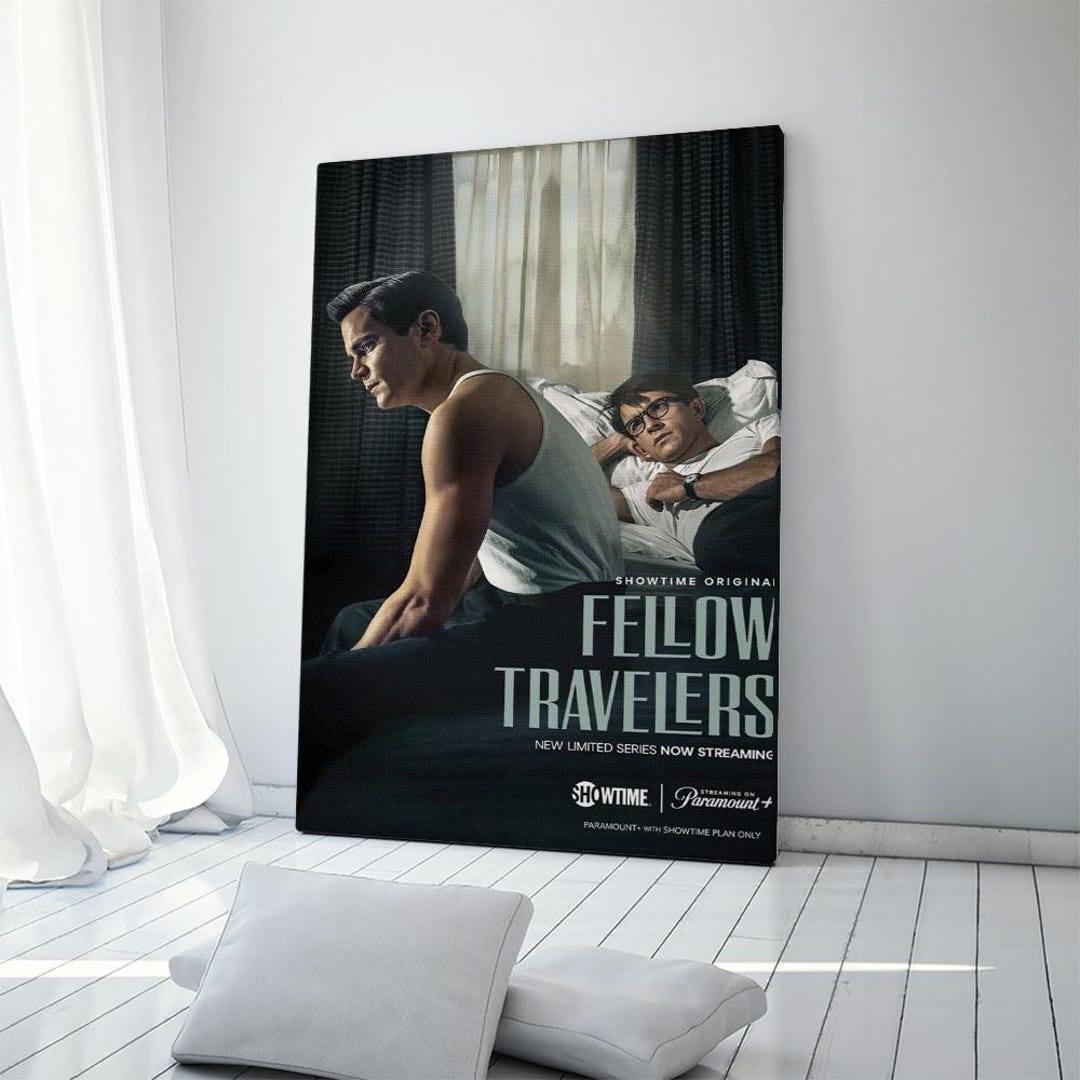 Fellow Travelers 2023, Movie Poster, Wrapped Frame Canvas Poster,home ...