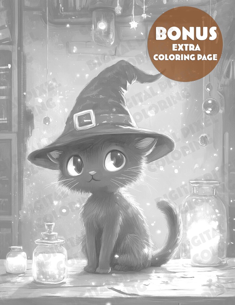 Coloring Book: Halloween. A Digital Halloween-themed Coloring Book in ...