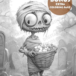 Coloring Book: Halloween. A Digital Halloween-themed Coloring Book in ...
