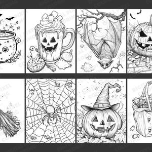Coloring Book: Halloween. A Digital Halloween-themed Coloring Book in ...