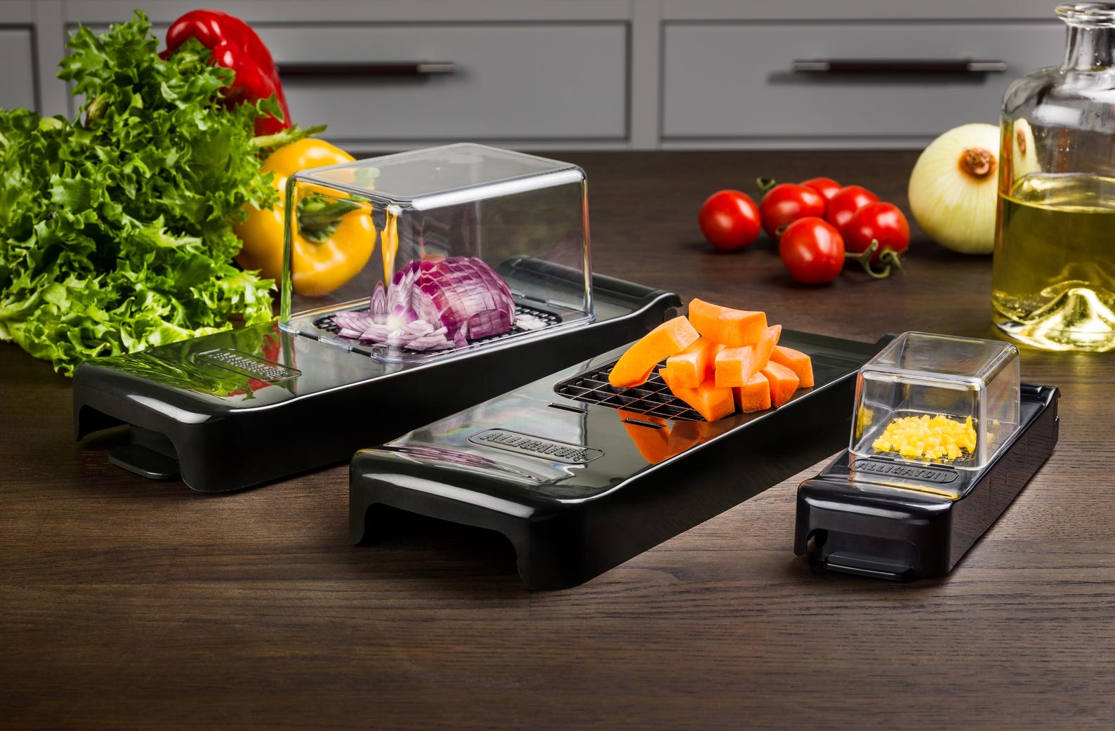 Onion Chopper, Vegetable Chopper, Onion Dicer, Food Chopper, Alligator ...