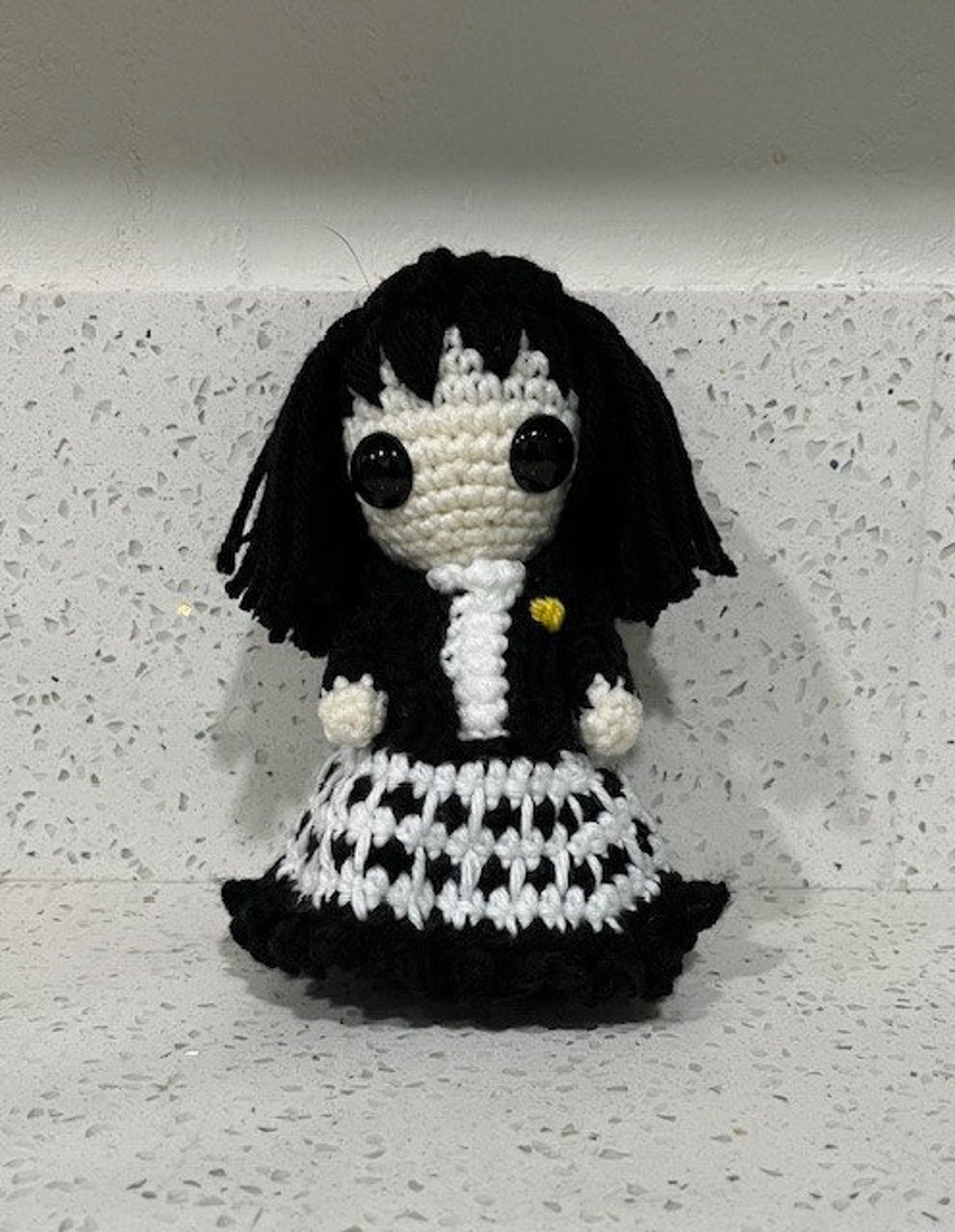 Lydia Deetz, Beetlejuice's Lydia Deetz, Crochet Doll Amigurumi - Etsy