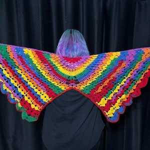 Wing Shawl - Etsy