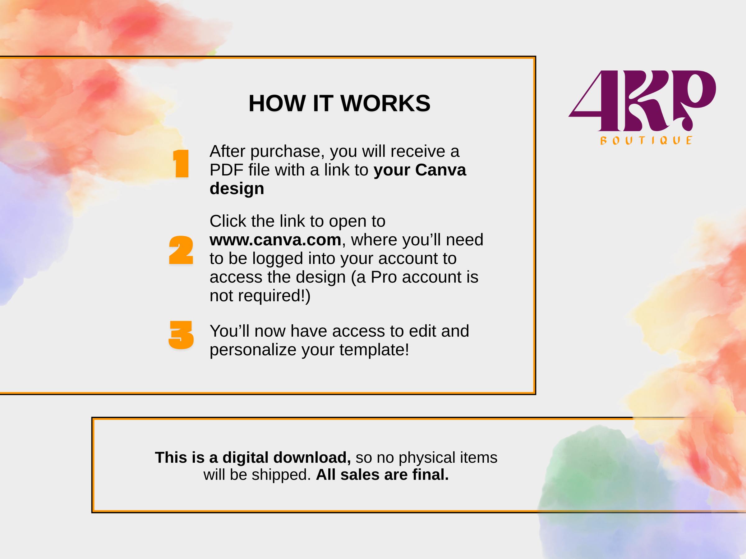 Editable Cotillion Debut Program and Menu for 18th Birthday Debutante ...