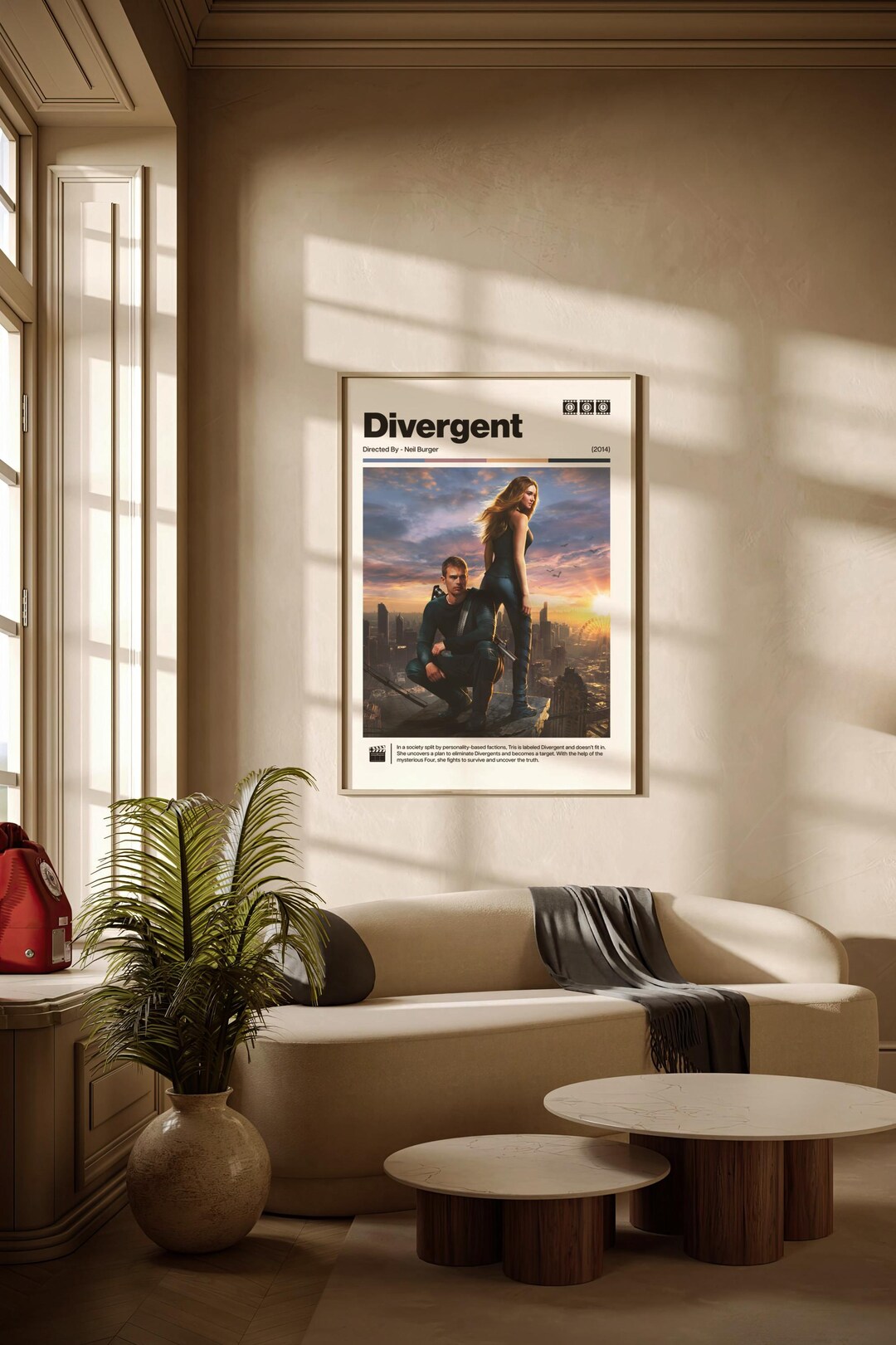 Divergent Print - Divergent Movie Poster - Adventure, Neil Burger ...